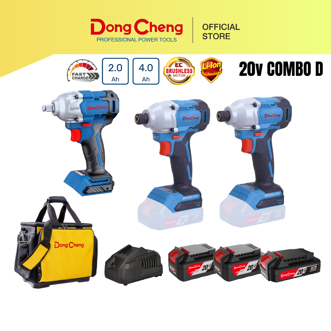 Dc 20v Cordless Combo Set D Dongcheng Malaysia